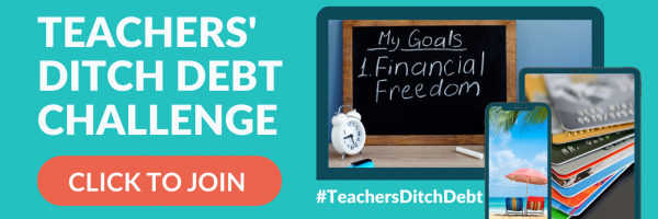 Teachers Ditch Debt Challenge Your Money Sorted